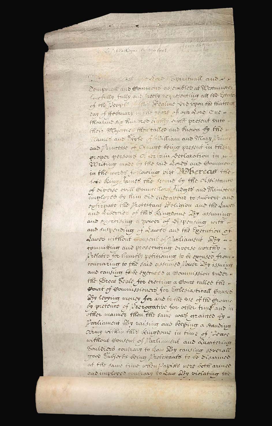The Bill Of Rights 1689 | UNESCO in the UK
