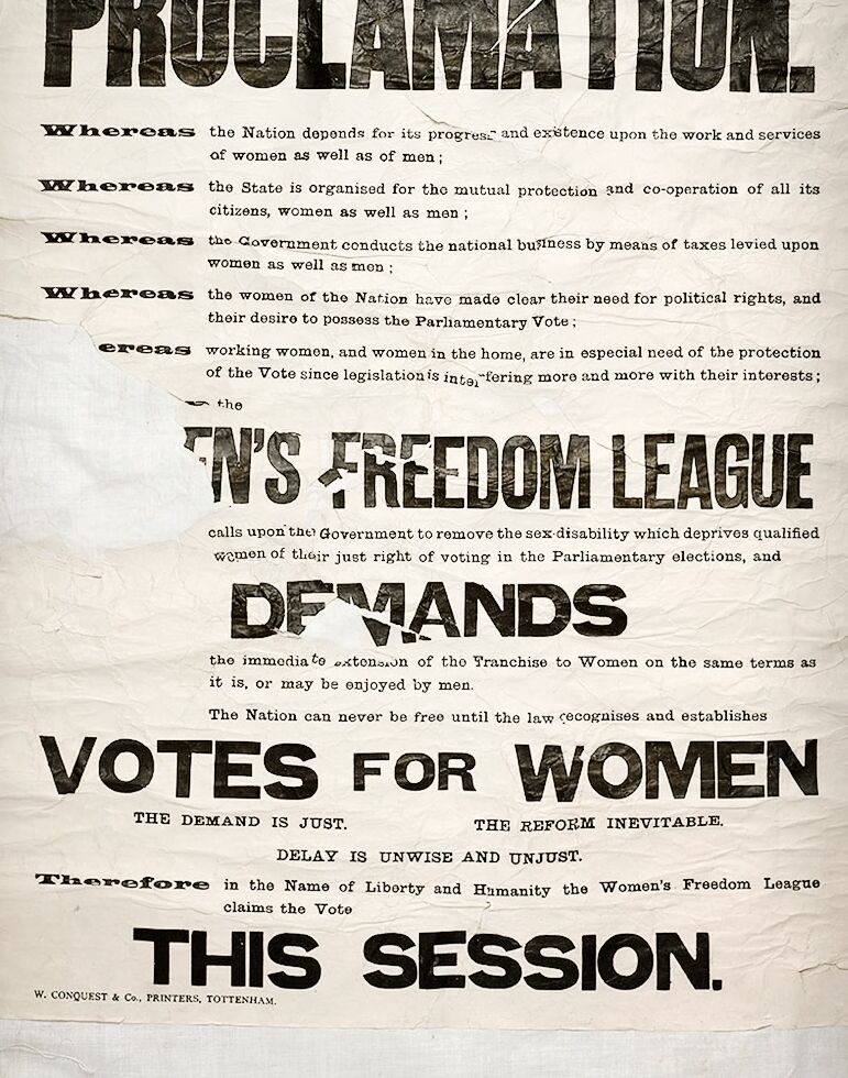 Documentary Heritage of The Women’s Suffrage Movement in Britain, 1865 ...