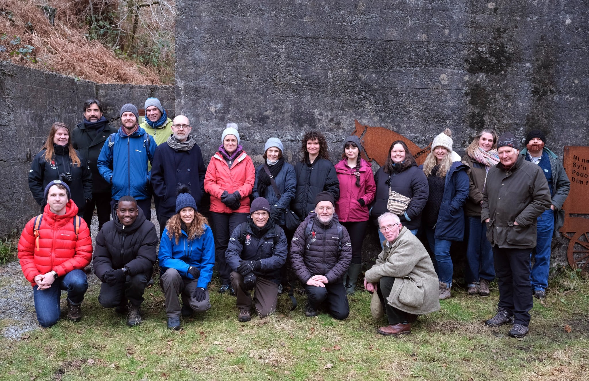 Climate Change & UNESCO Heritage Project site visit to Fforest Fawr ...