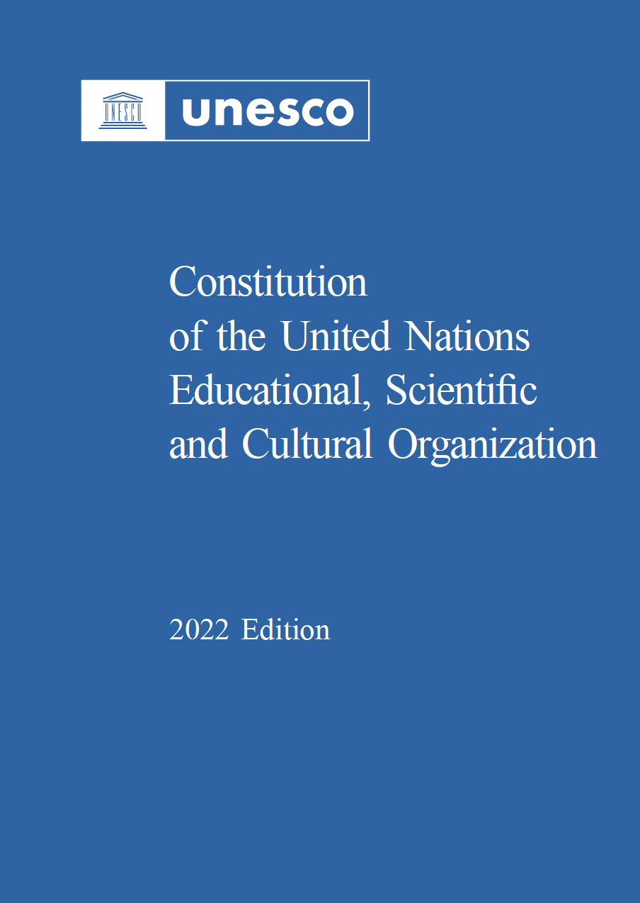 Constitution of the United Nations, Educational, Scientific and ...