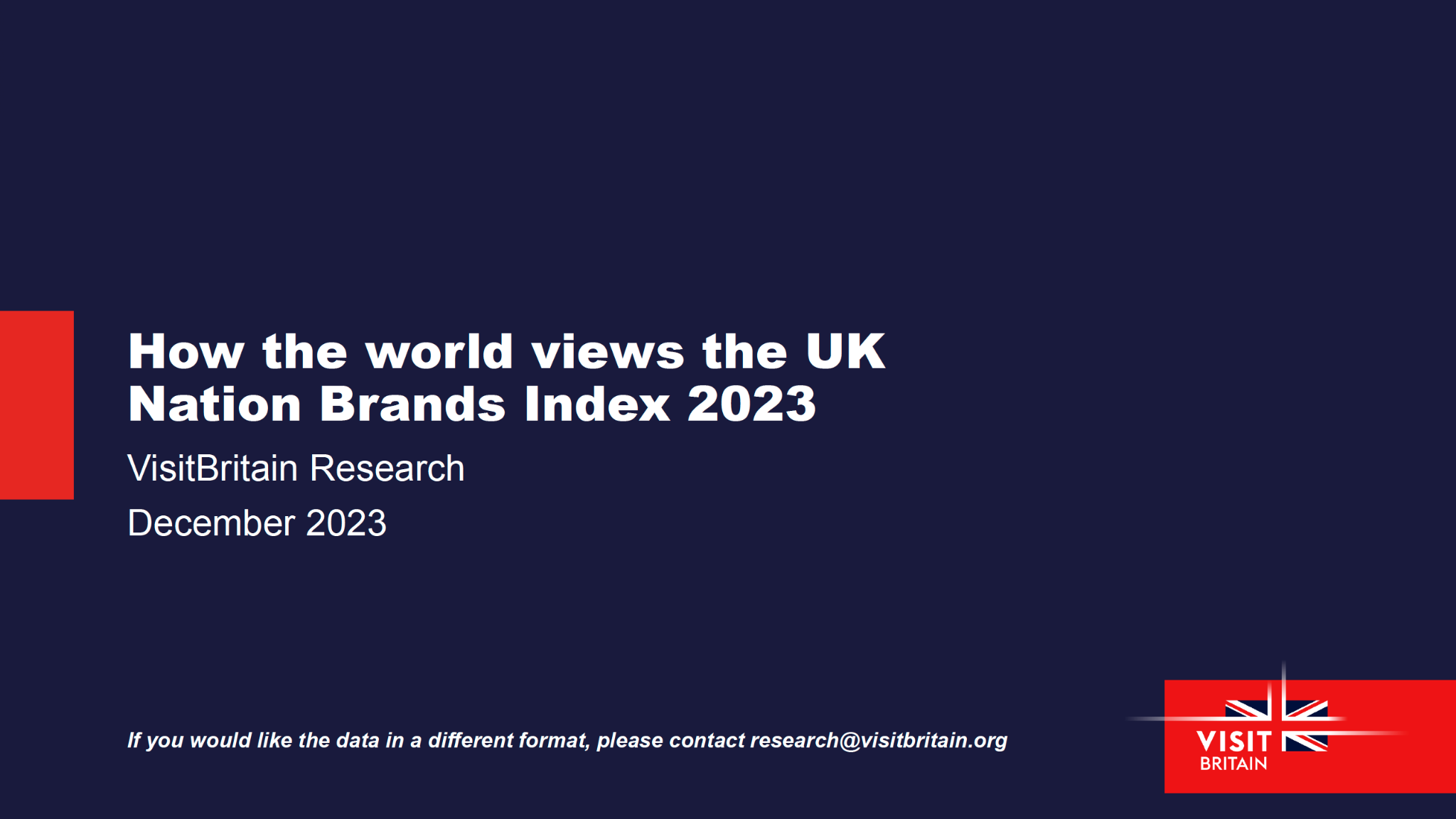 Tourism: How the world views the UK - Nation Brands Index | UNESCO in ...