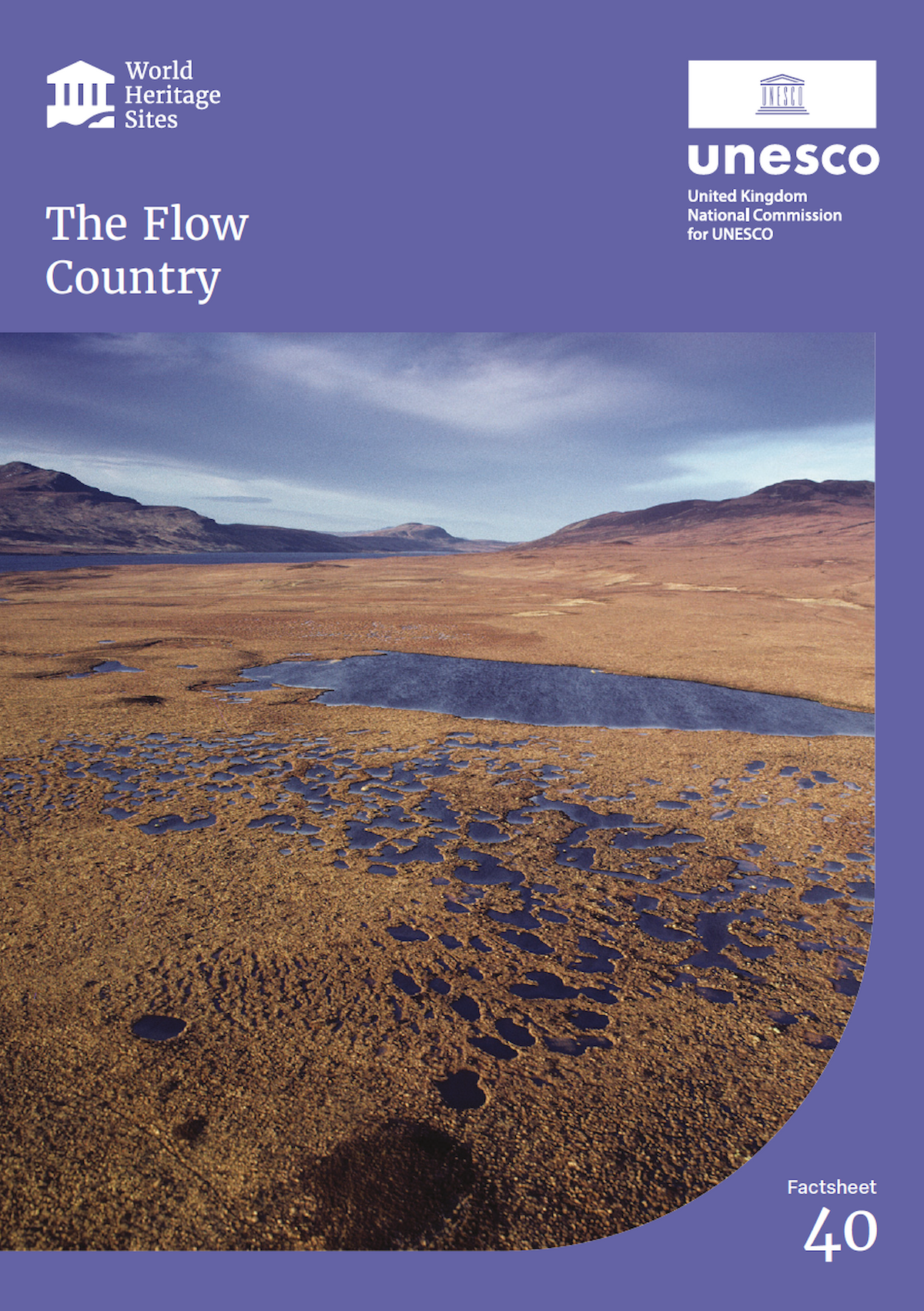 Flow Country World Heritage Site Factsheet 2024 | UNESCO in the UK