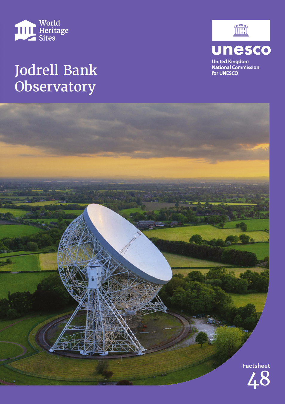 Jodrell Bank Observatory World Heritage Site Factsheet 2024 | UNESCO in the UK
