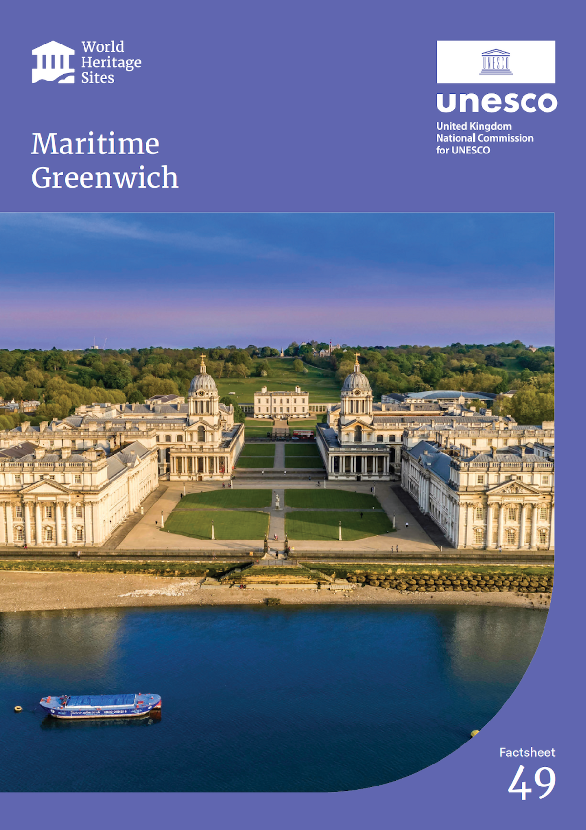 Maritime Greenwich World Heritage Site Factsheet 2024 | UNESCO in the UK